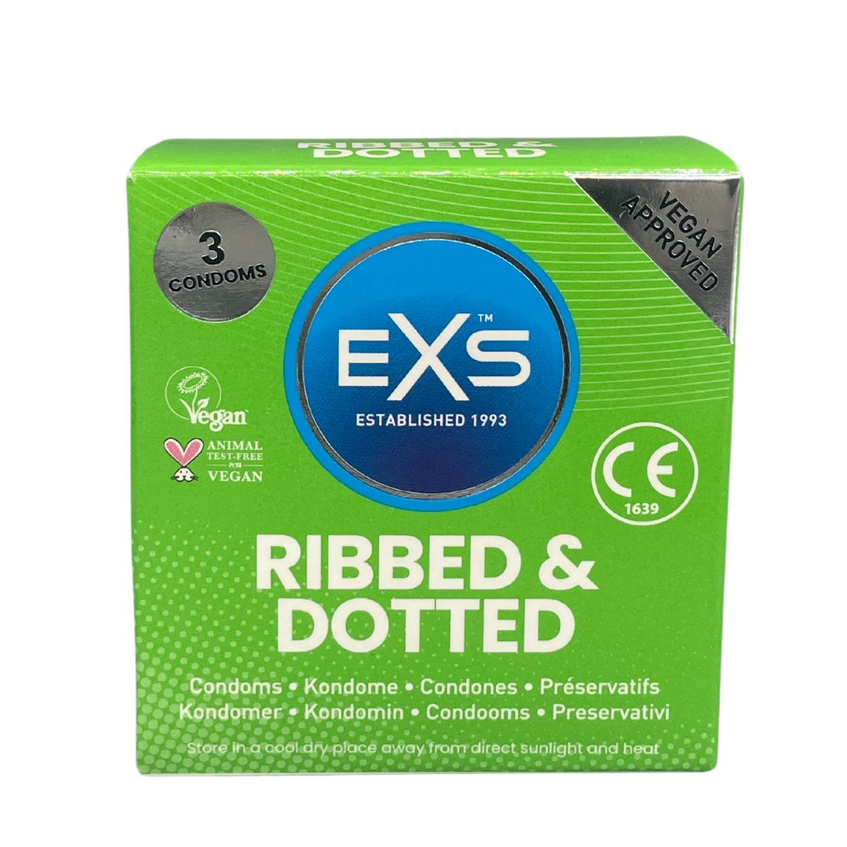 EXS Textured Condoms | Ribbed & Dotted Condoms | EXS Condoms | EXS Condoms