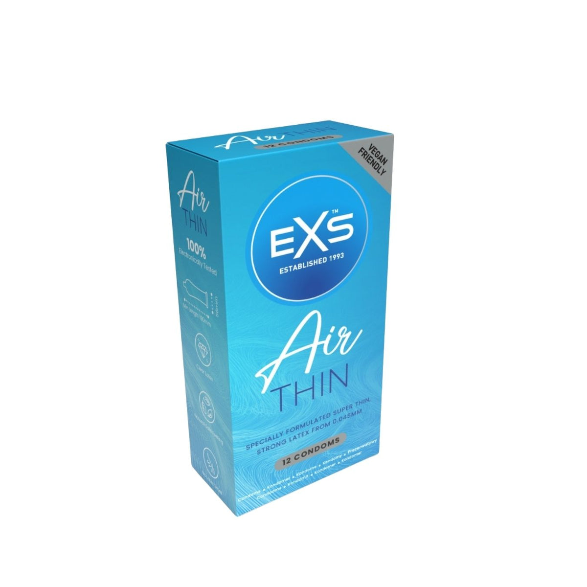 EXS Super Thin Condoms Bundle | Air Thin & Nano Thin | EXS Condoms
